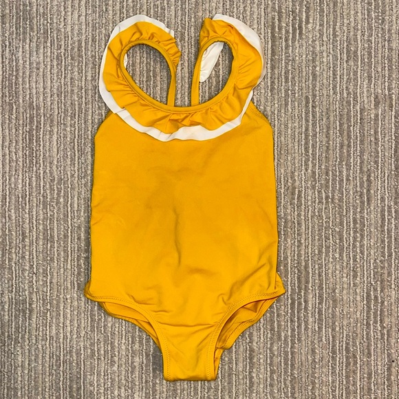 Zara | Swim | Zara 224 Yellow Swim Suit | Poshmark